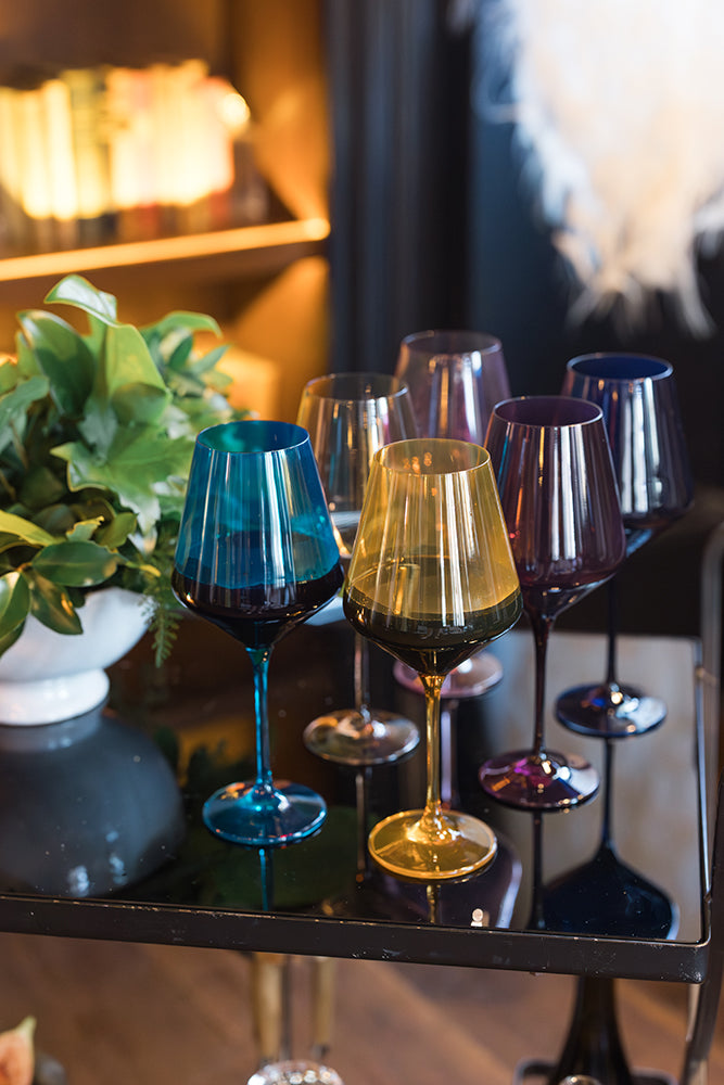 Hand-Blown Colored Glass - Estelle Colored Glass